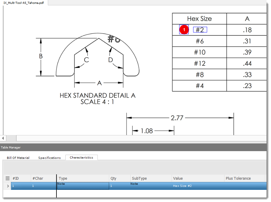 How to work with tables in InspectionXpert