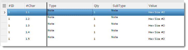 How to work with tables in InspectionXpert