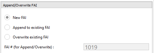 How to use the Net-Inspect Append / Overwrite function