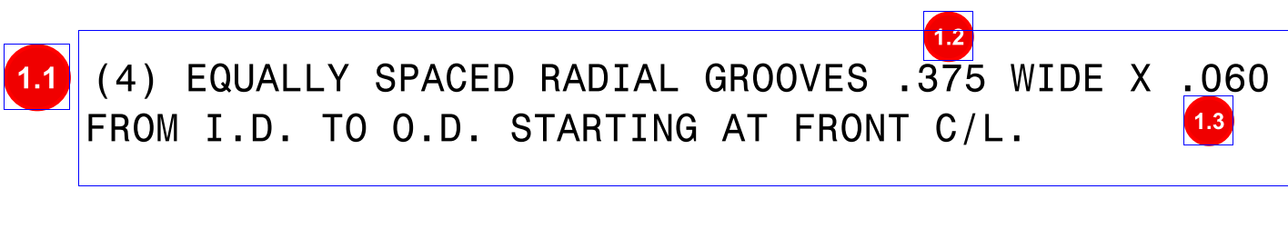 Capturing Dimensions Inside a Note