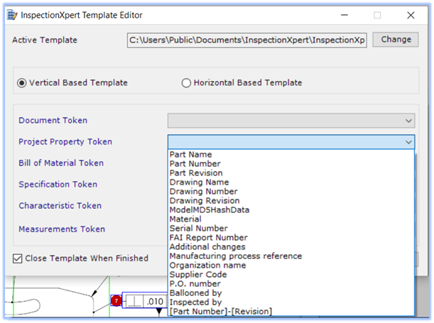 Using Tokens in your Excel Report Template