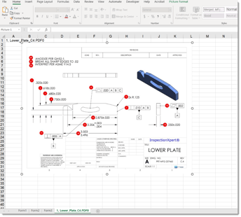 Add A Snapshot of Your Ballooned PDF To Your Excel Report