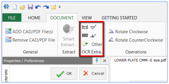 Using OCR Extraction Modes